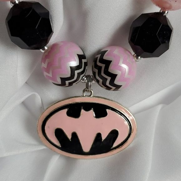 Jackie Sherwood | Accessories | Newbatgirl Emblem Chunky Necklace ...